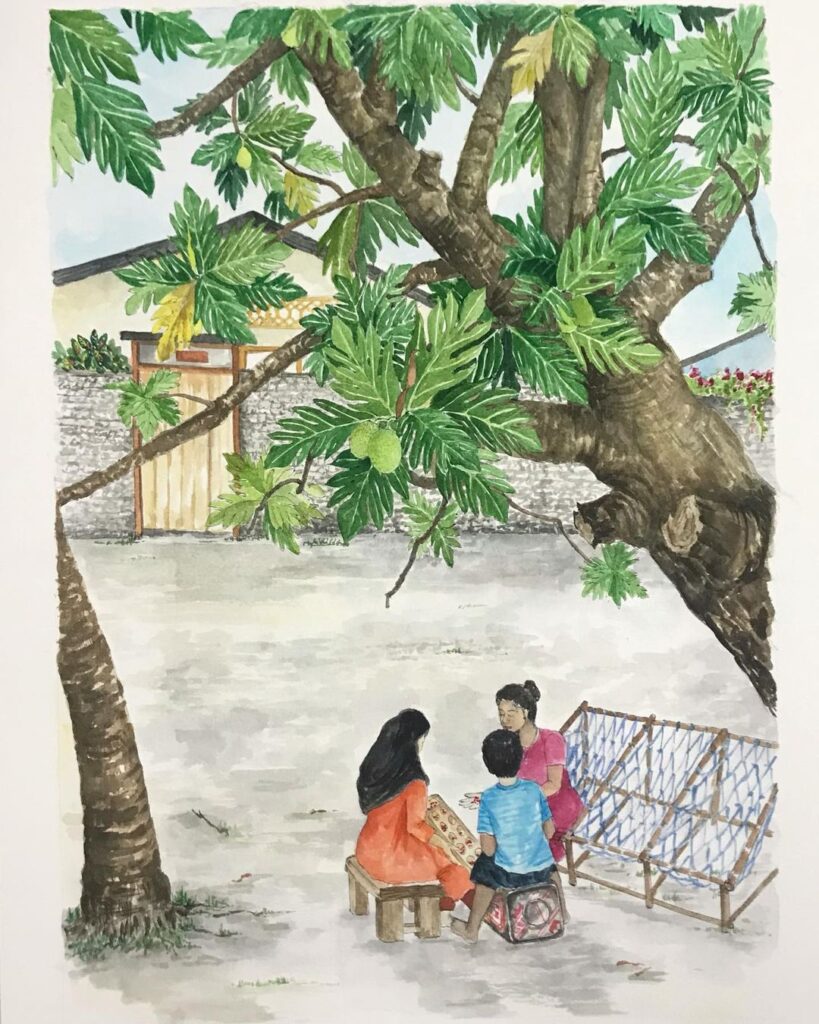 Maldivian Urban Art: Exclusive Interview with the talented Artist Nifa